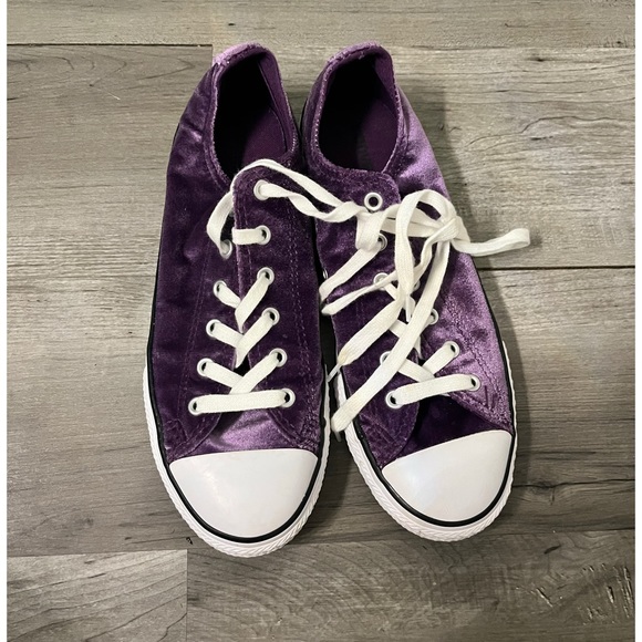 Converse | Shoes | Converse Chuck Taylor All Star Velvet Oxford ...
